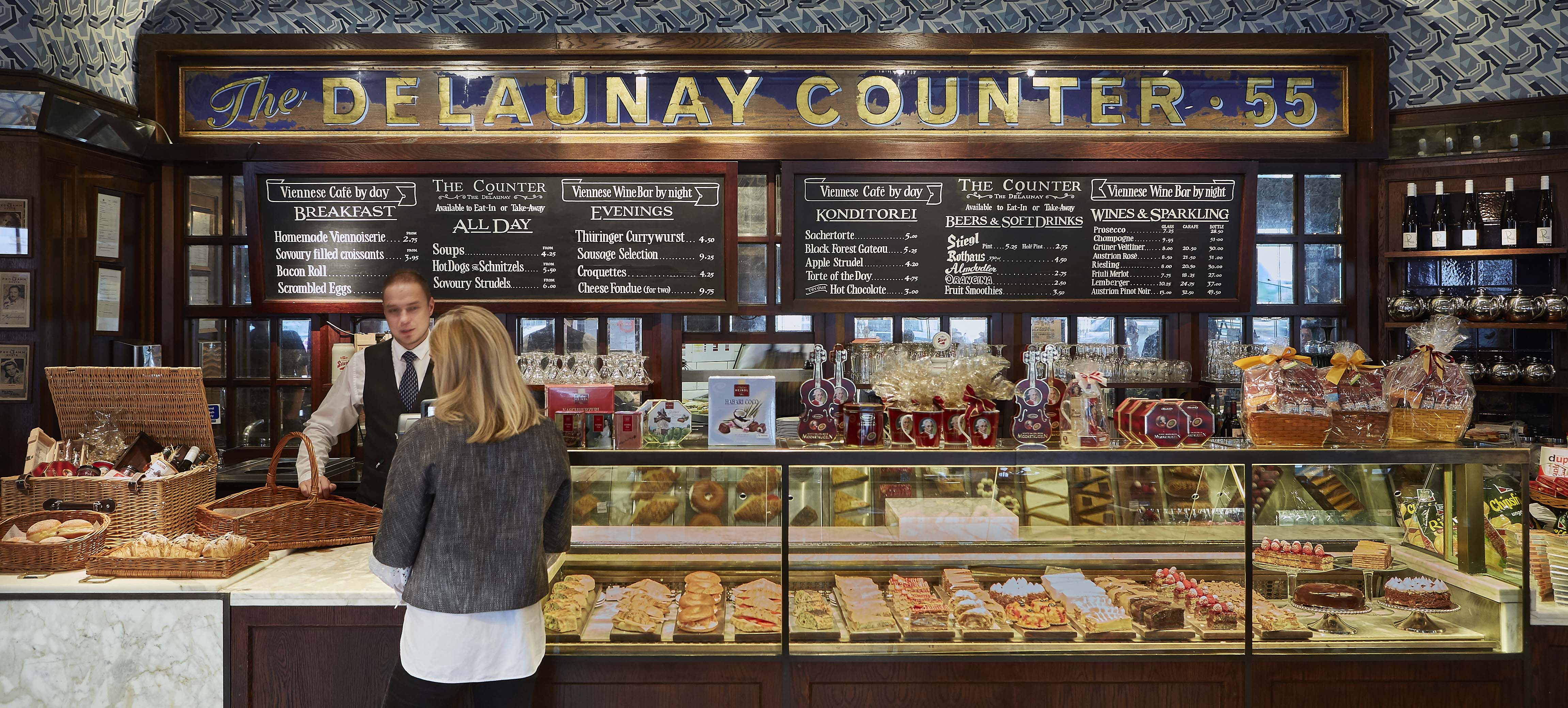 The Counter | Bar and Café | The Delaunay, Covent Garden