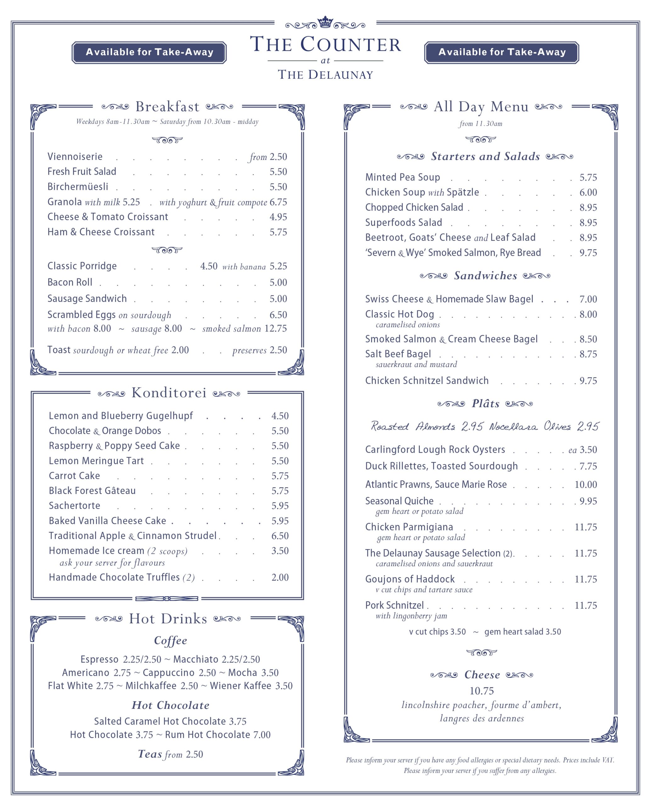 The Counter Viennese Café | The Delaunay, Covent Garden