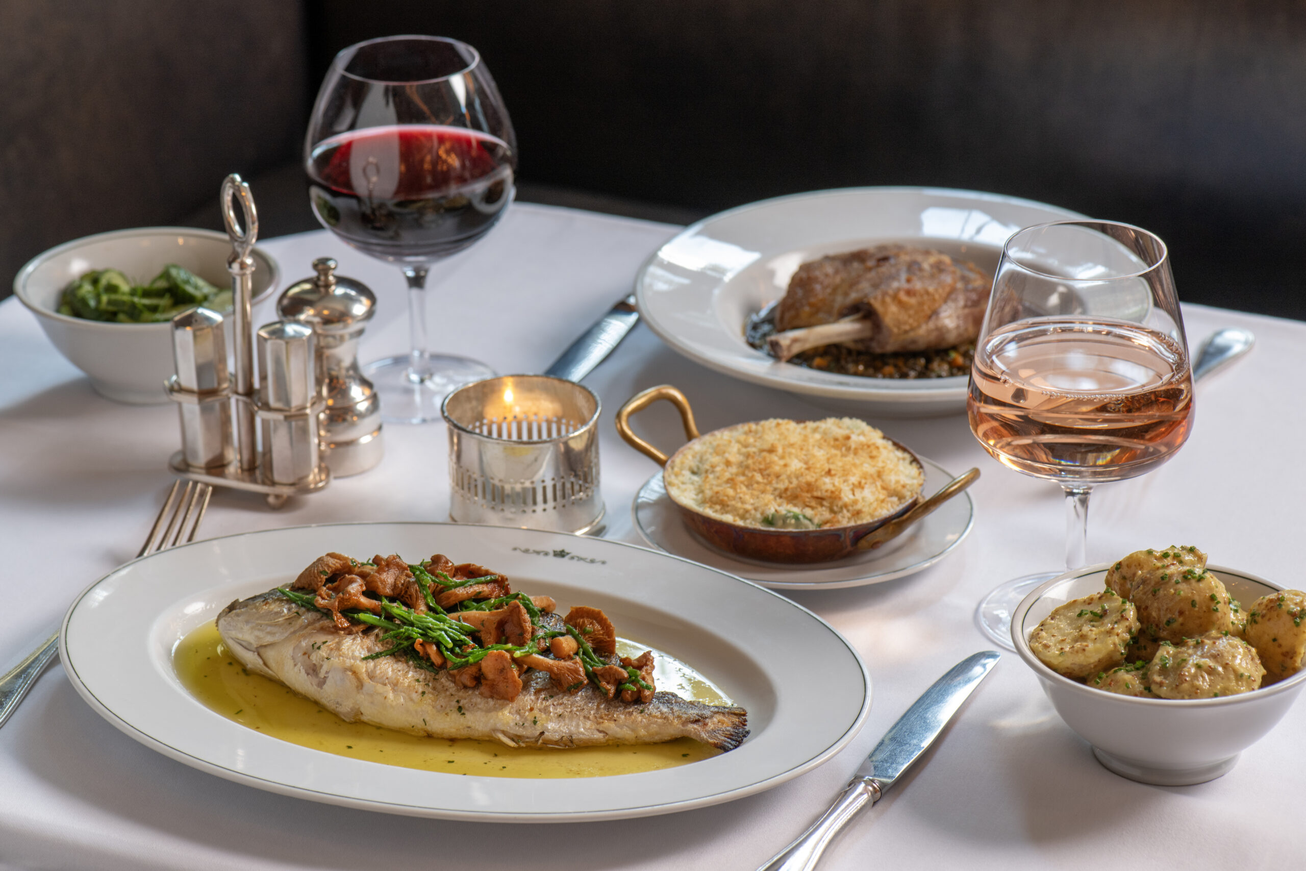 Dinner Menu | The Delaunay, Covent Garden, London