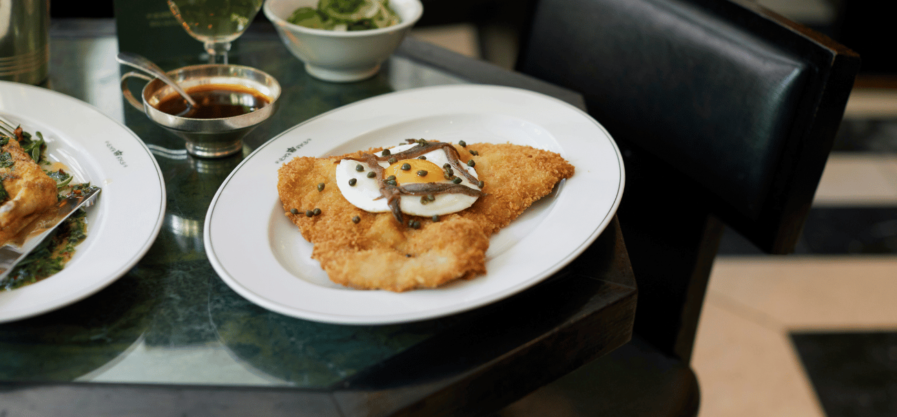 Dinner Menu | The Delaunay, Covent Garden, London